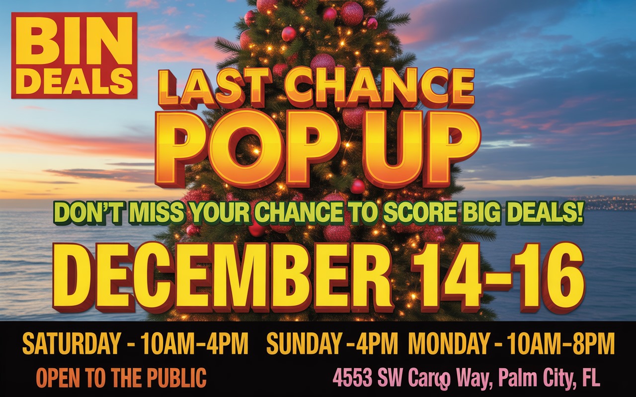Mega Bin Deals Weekend: December 14–16 Savings Event